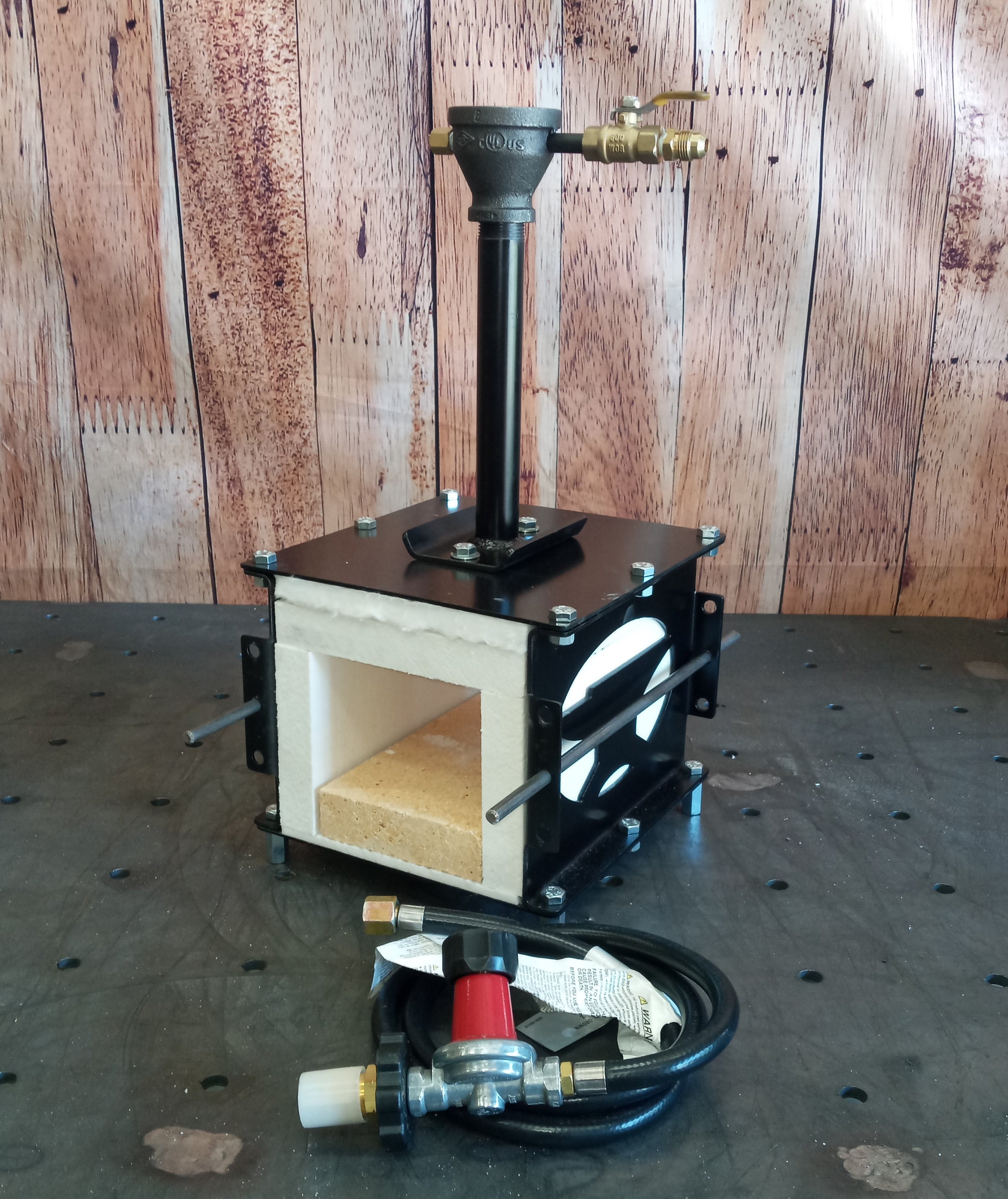 1 Burner Propane Forge for Sale | Diamondback Ironworks